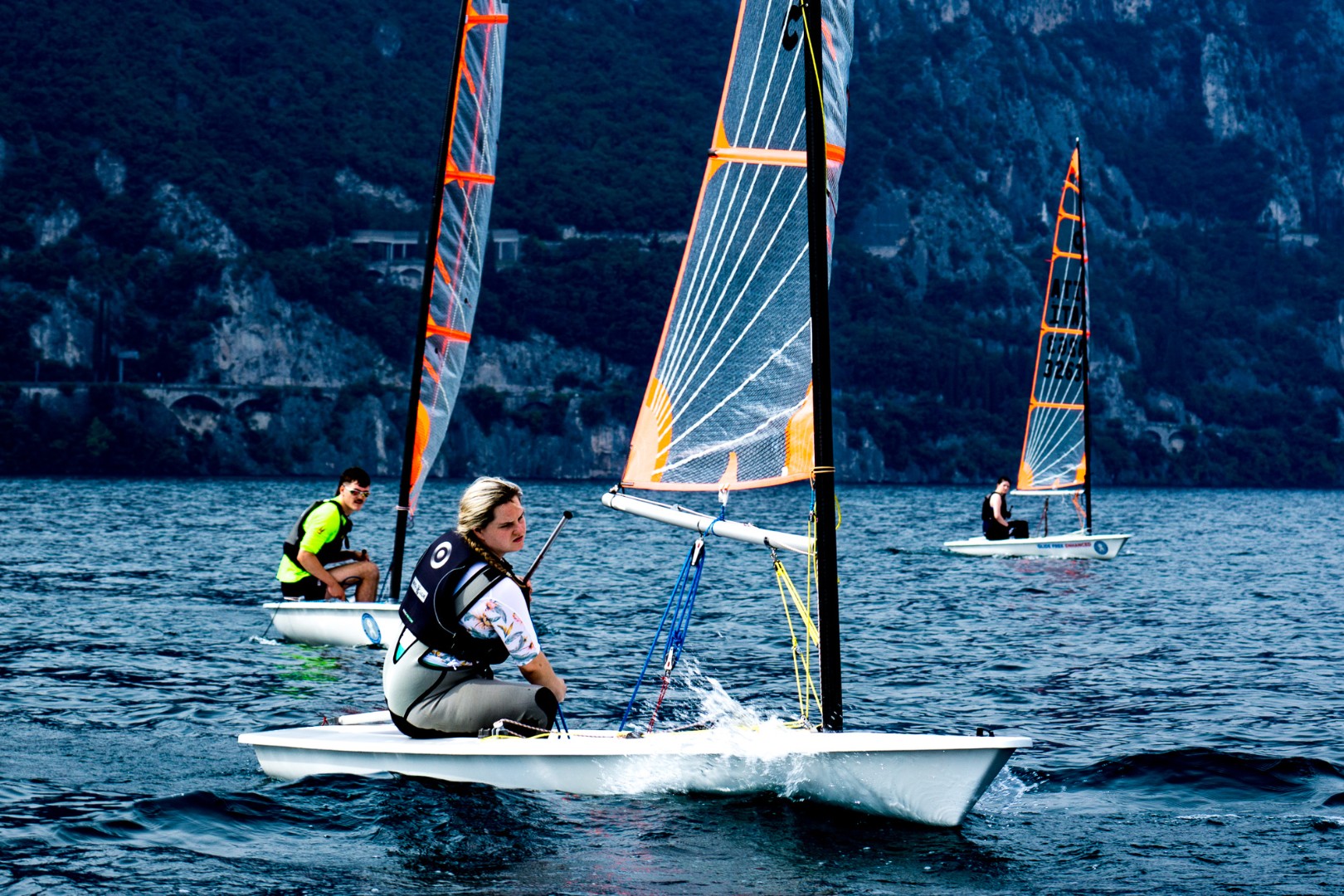 Private Tuition on Single-handed Sail Dinghy - Campione Univela