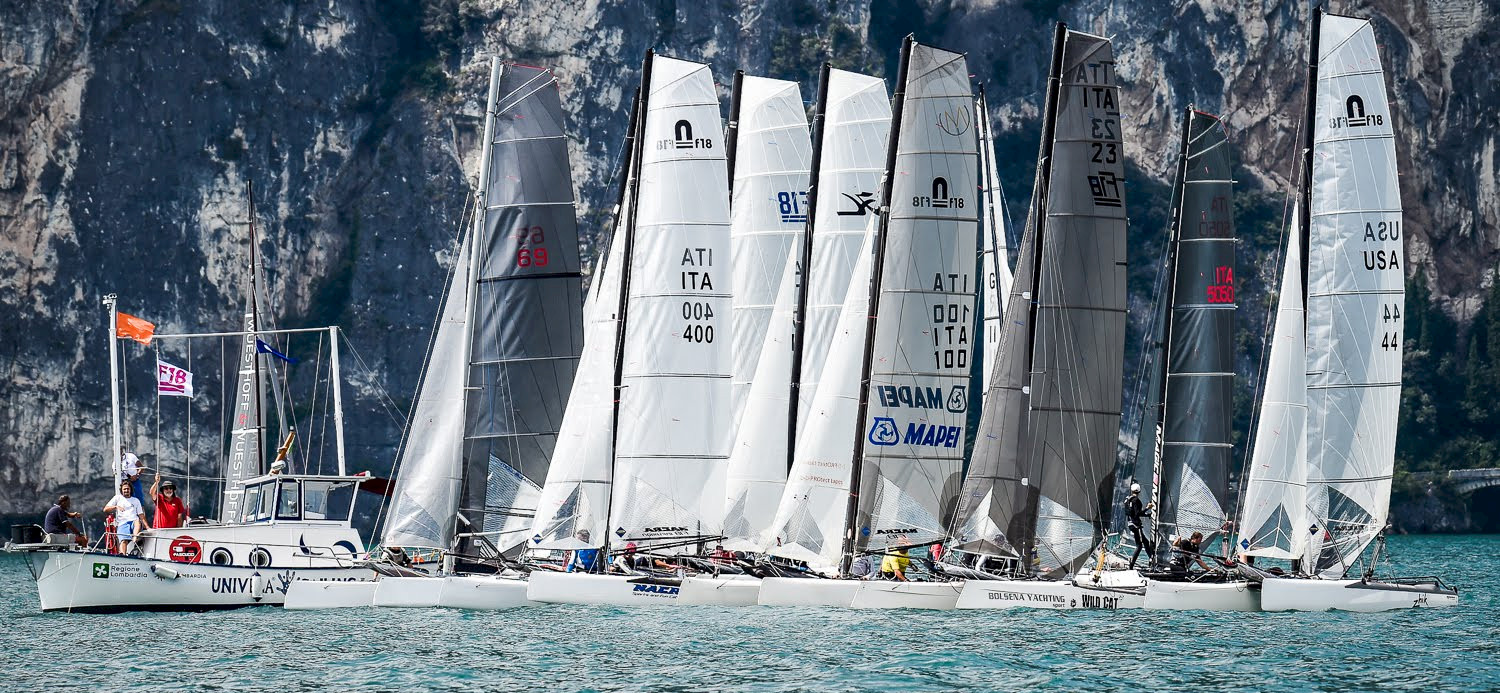 Formula 18 Catamarans Return to Campione del Garda: Univela Hosts an ...